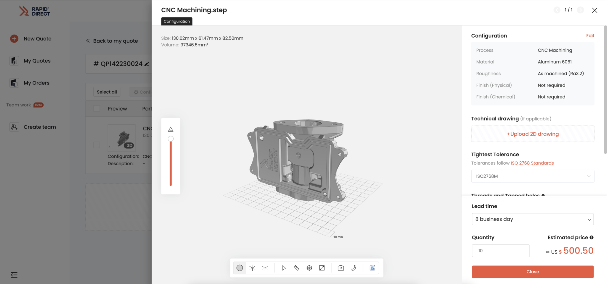 Online CNC Machining Services for Custom Parts | Get Instant CNC Quote| RapidDirect